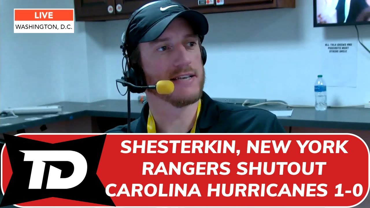 Carolina Hurricanes lose 1-0 to New York Rangers - YouTube