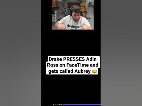 Drake PRESSES Adin Ross on FaceTime #shorts - YouTube