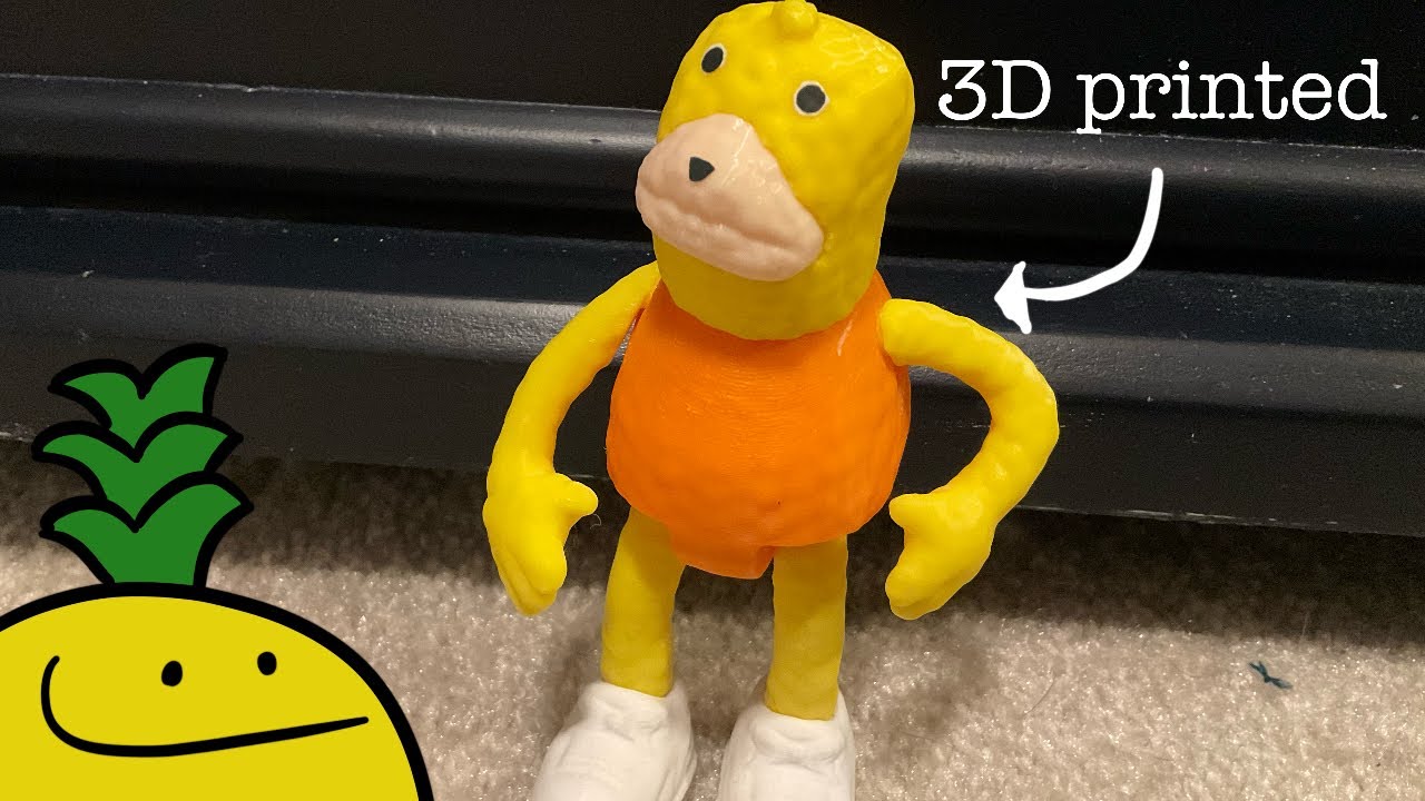Making a Custom Flat Eric Action Figure - YouTube