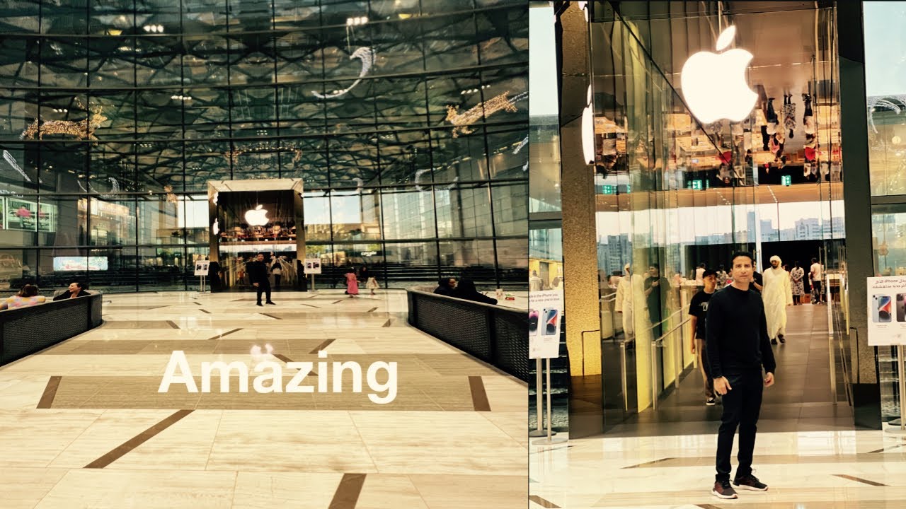 Amazing Apple Store experience !! Apple Store Abu Dhabi - YouTube