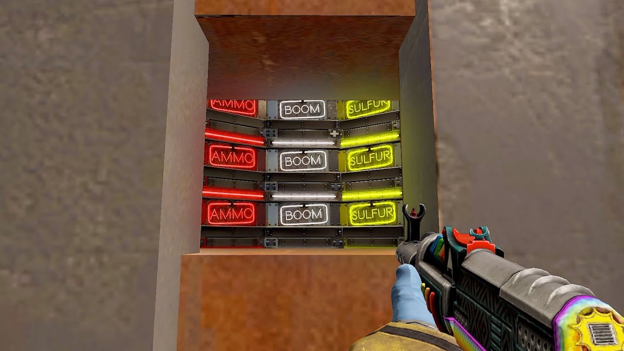 i saw a MAIN LOOT ROOM through the SMALLEST GAP in the walls.. - YouTube