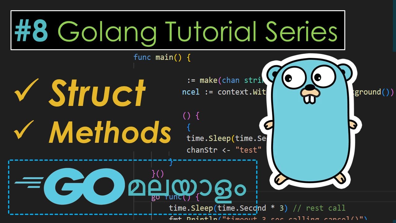 Golang Tutorial Series Struct Basics Part 8 Malayalam 6528