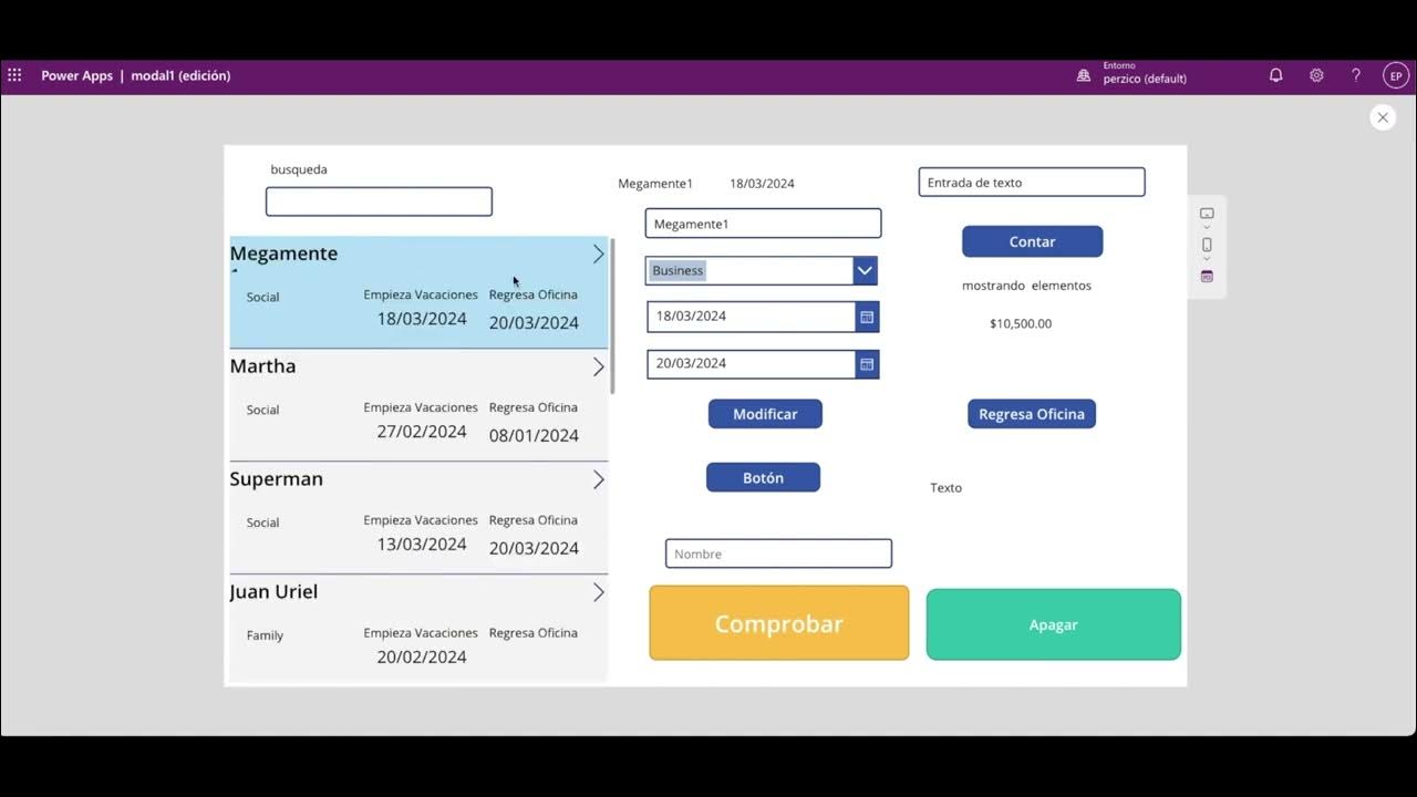 Título del video: Cómo Filtrar Datos con ComboBox y Distinct en PowerApps | Tutorial Paso a Paso ...