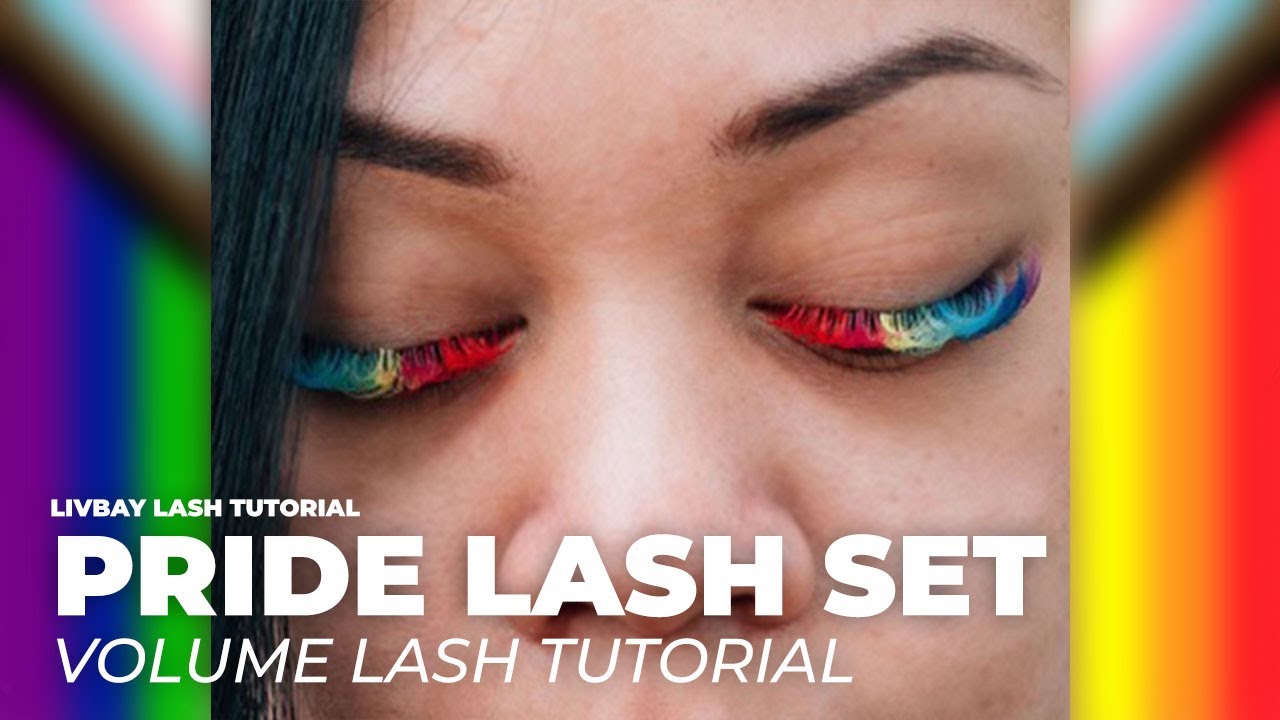 Happy Pride Month 2021 - Rainbow Pride Flag, Volume Lash Extensions ...