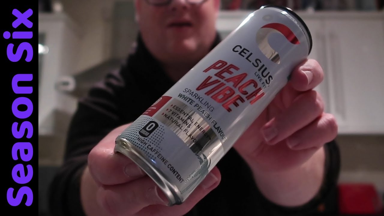 I tried Celsius Peach Vibe (Energy Drink)! Vlog - YouTube