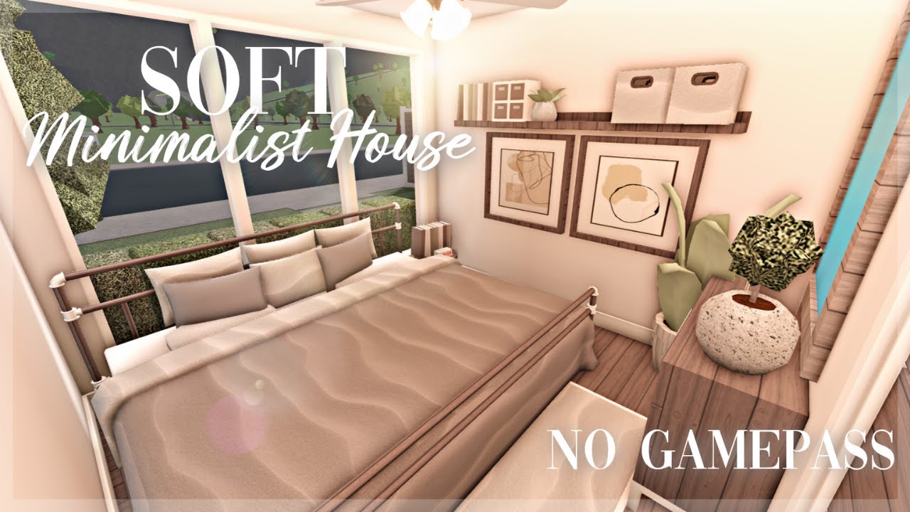 Roblox Bloxburg No Gamepass Soft Minimalist House Minami Oroi Youtube
