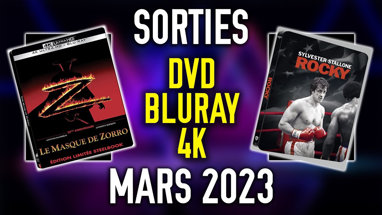 MARS 2023: LE MEILLEUR DES SORTIES DVD/BLURAY/4K - YouTube