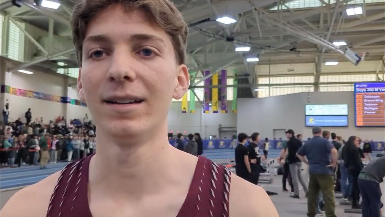 Meet of Champions: Ludlow's Logan Walsh takes 1K out of unseeded heat - YouTube