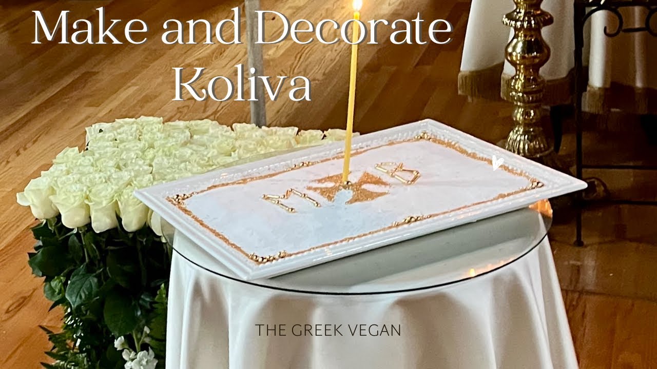 How to Make and Decorate Traditional Koliva - YouTube