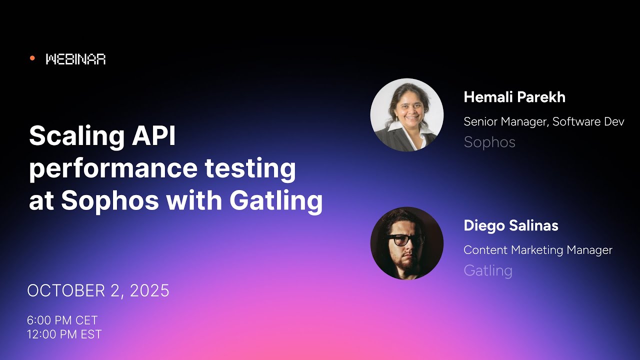 Scaling API performance testing at Sophos - YouTube
