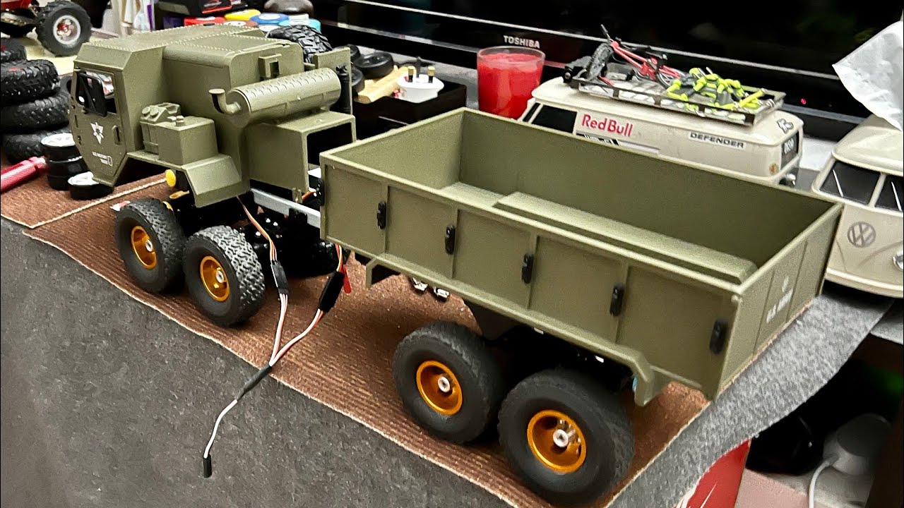 WIP Build: 8x8 with RBR/C portals, FY004 Chassis Frame platform, Axle ...