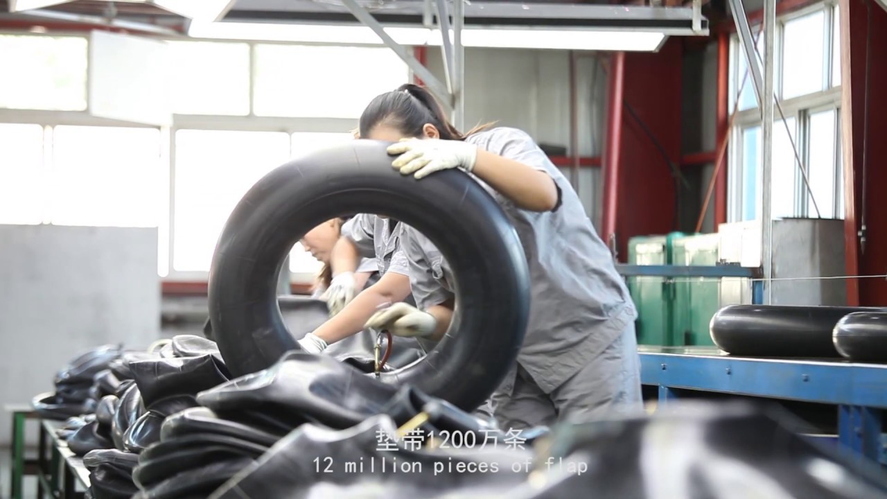 The world's largest factory of inner tube& flap - YouTube