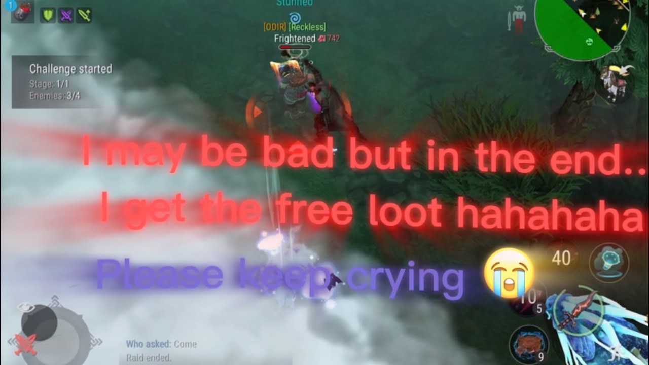 Frostborn/ 9 min of ezing my haters / please cry more, it’s just to ...