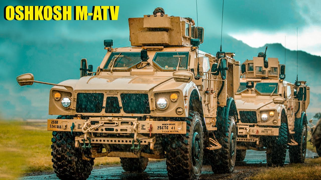 Oshkosh M-ATV / Best Military Vehicle Built for Extreme Conditions ...