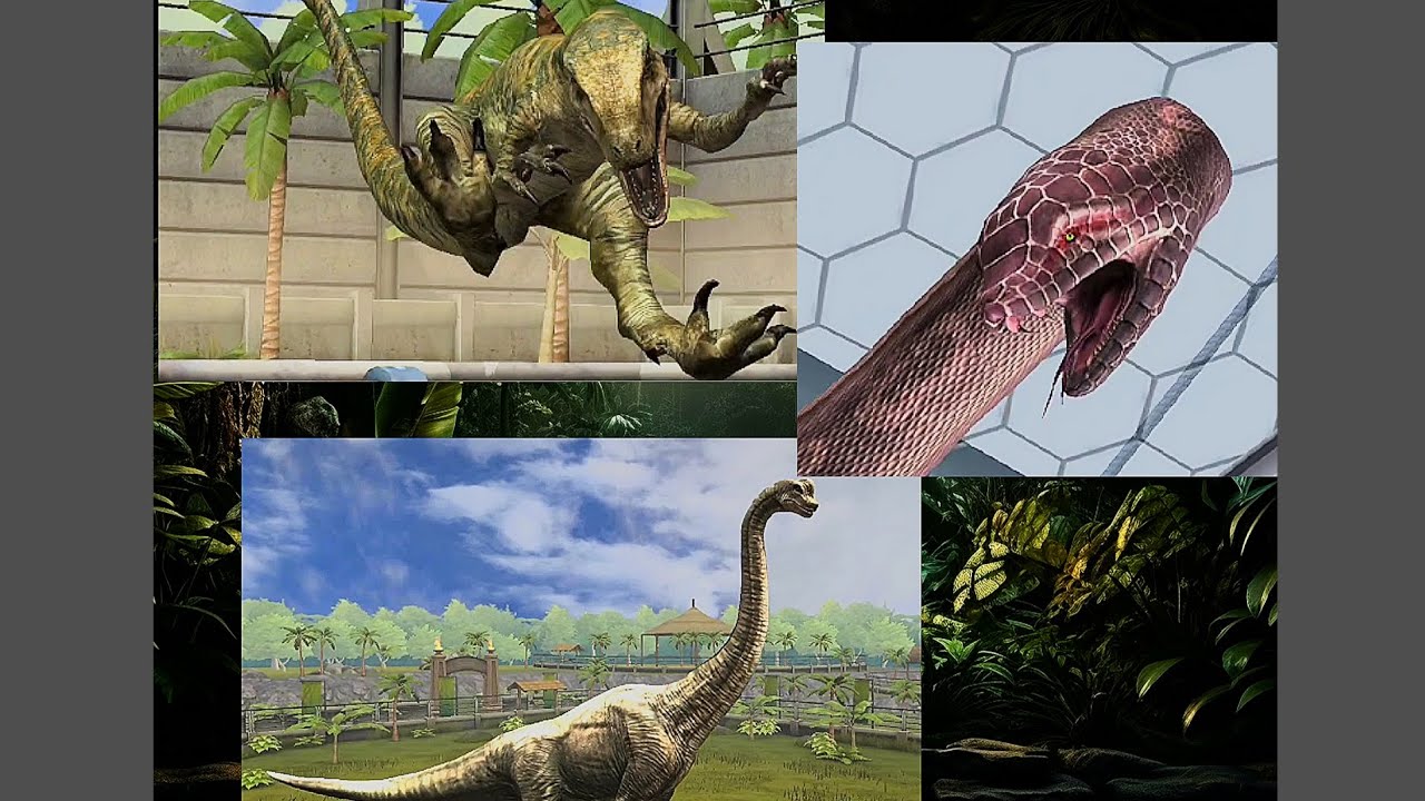 Gigantophis, Brachiosaurus, and Echo hatch - YouTube