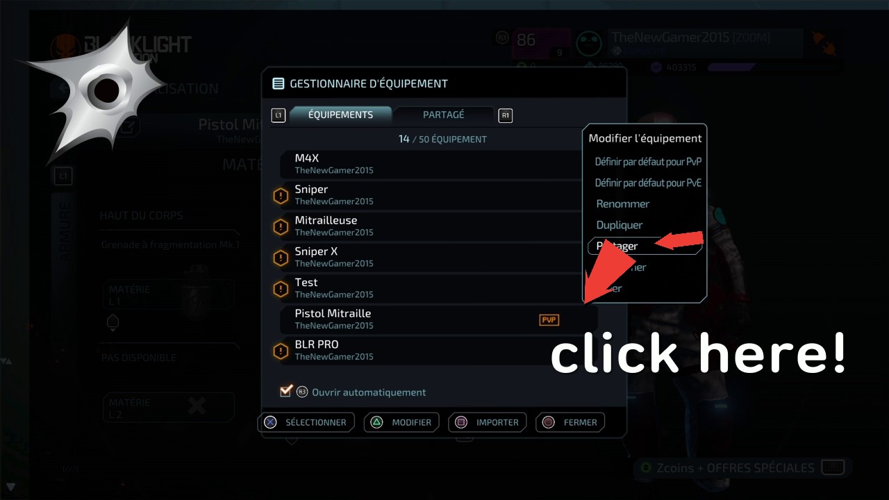 How to use loadout code in Blacklight Retribution - YouTube