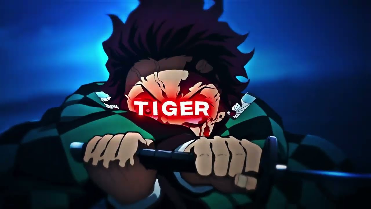 「Tiger 🐯」Demon Slayer「AMV EDIT」4K + Free Project File - YouTube