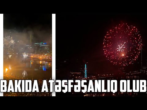 Bakıda atəşfəşanlıq olub - 2023