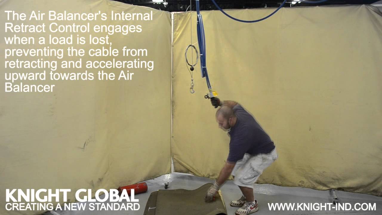 Knight Global Air Balancer Internal Retract Control Demonstration - YouTube