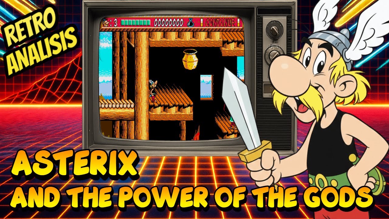 🛡️ Retro Análisis de ASTERIX AND THE POWER OF THE GODS para Mega Drive ...