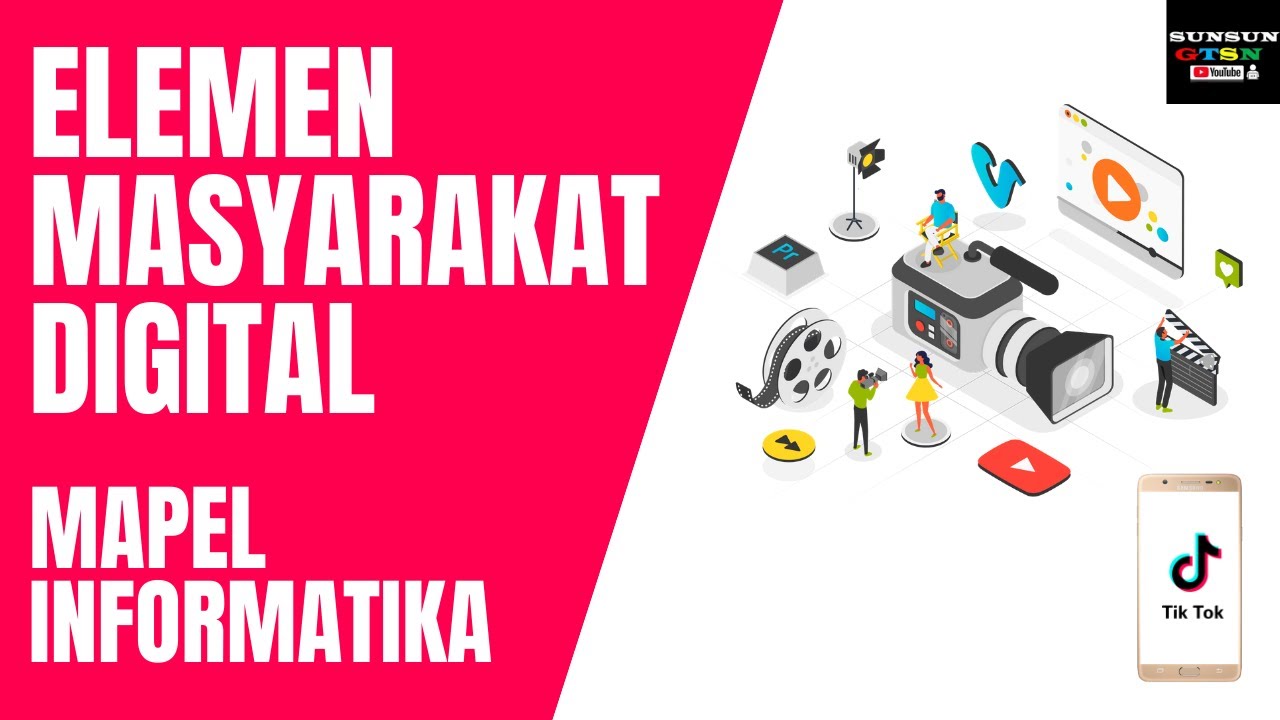 Elemen Masyarakat Digital Materi Informatika Kelas VII Semester 2 # ...