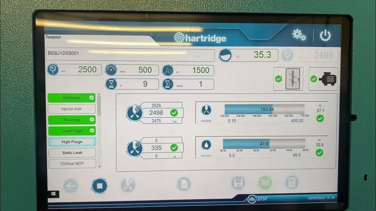Delphi Smart F2 injector testing - YouTube