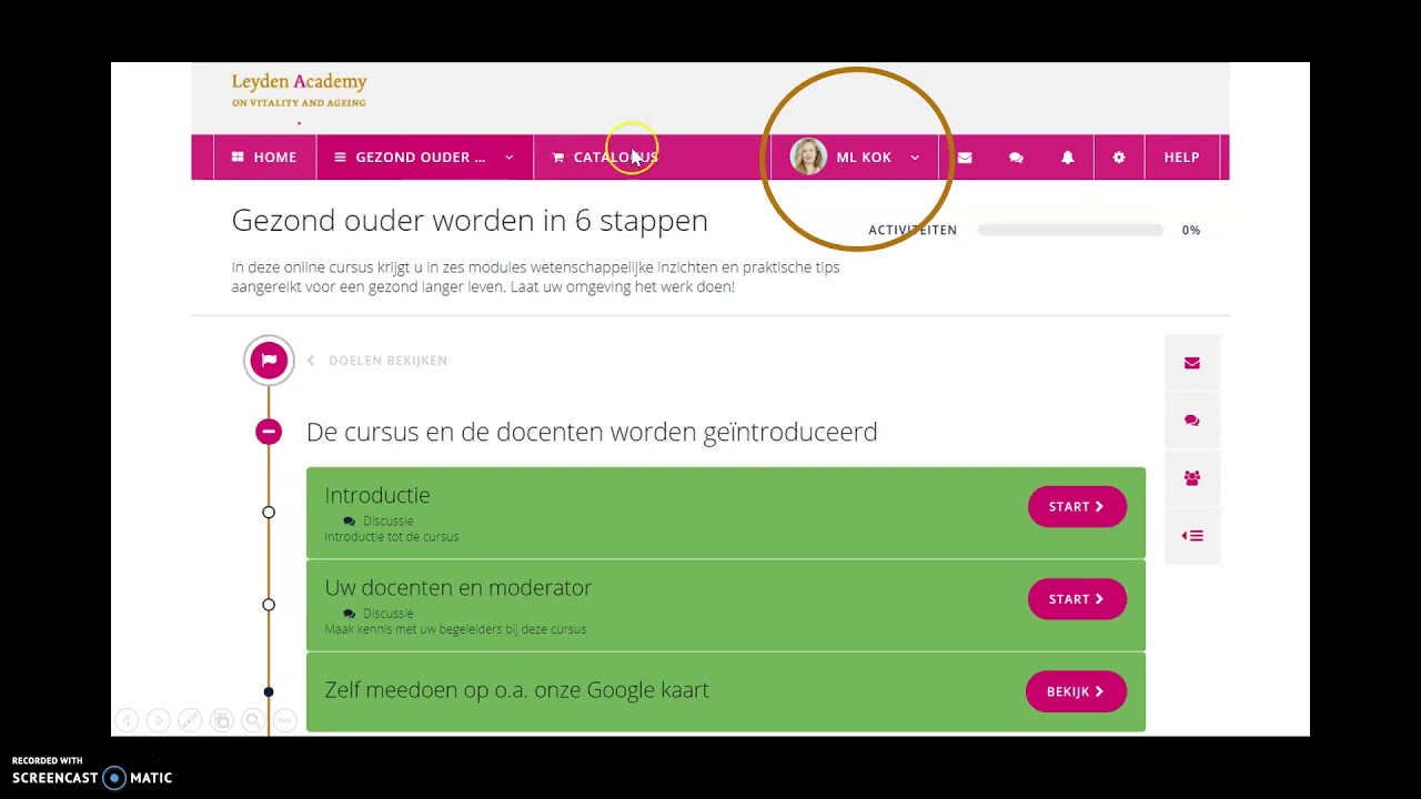 Uitleg van het LMS - YouTube