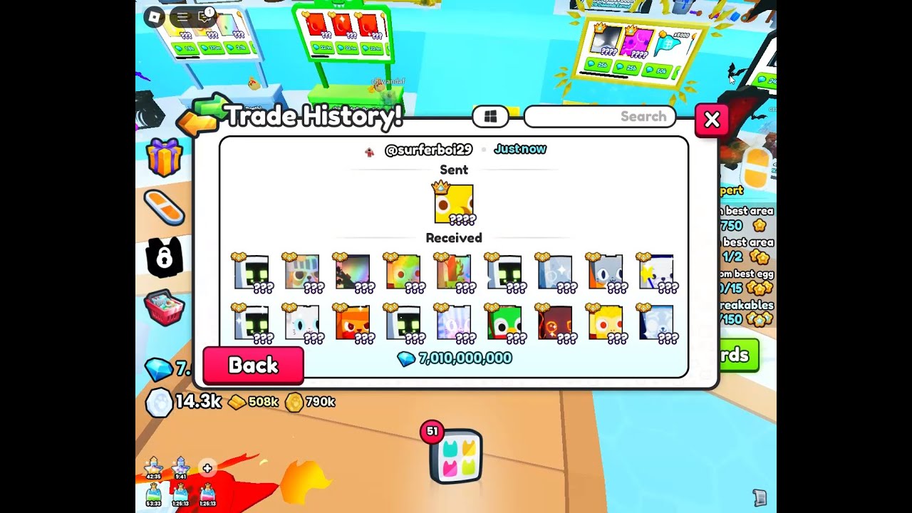 Pet Simulator 99 / Trading Montage #1 #petsim99 #petsimx #roblox # ...