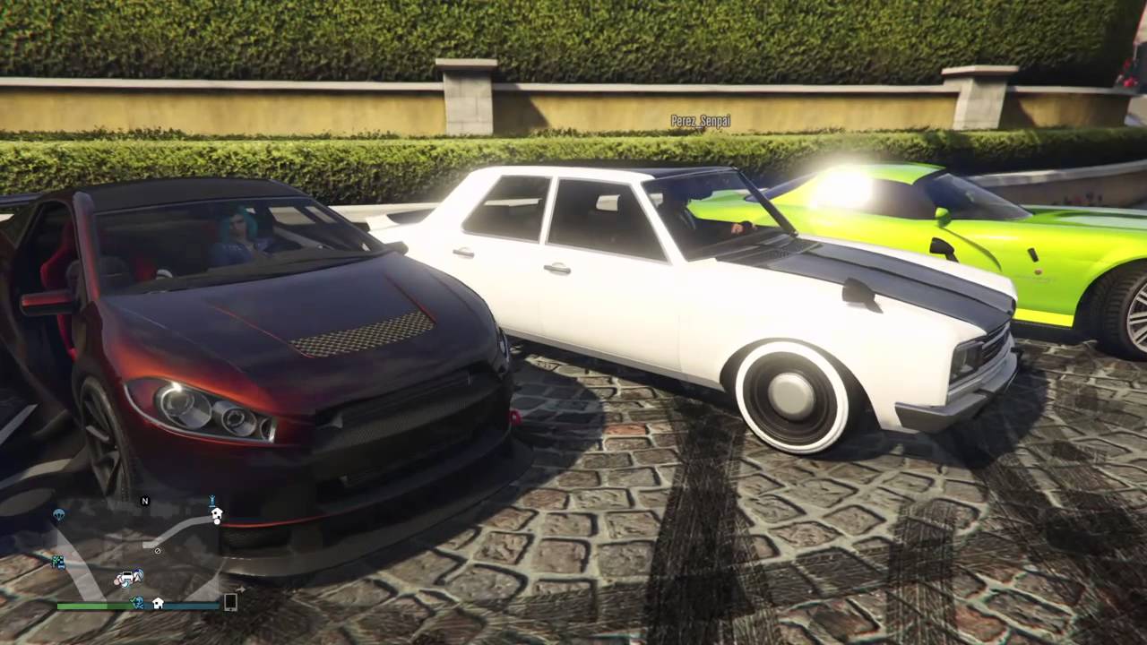 PS4 | GTA V Car Meet - YouTube
