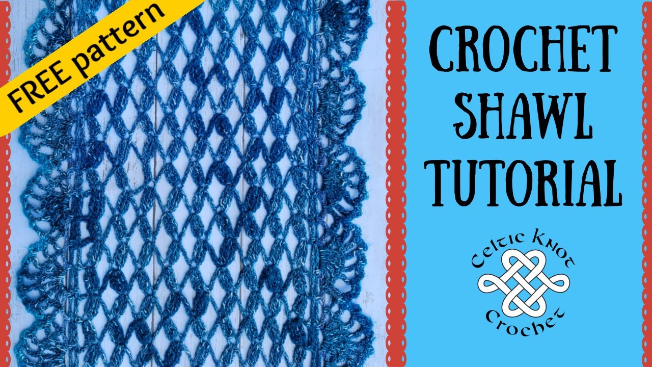 A step-by-step guide to making this beautiful shawl! 🙂 - YouTube