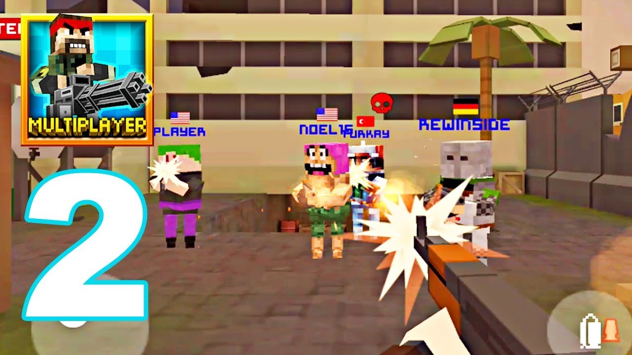 Pixel Fury: Multiplayer 3D - Gameplay Walkthrough Part 2 - Boom ...