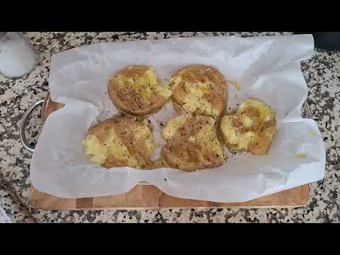 Ezilmiş patates (smash patato) nasıl yapılır?