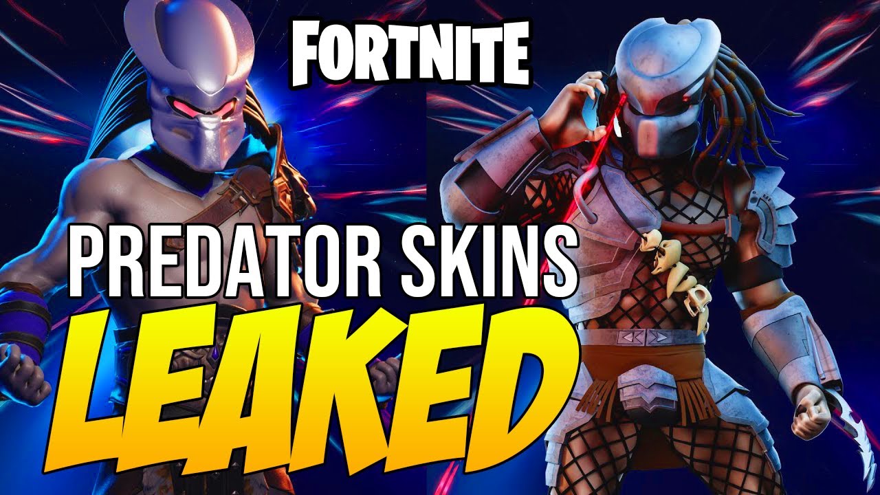 LEAKED PREDATOR SKINS in FORTNITE?! "MYSTERY SKIN" (Season 5) - YouTube