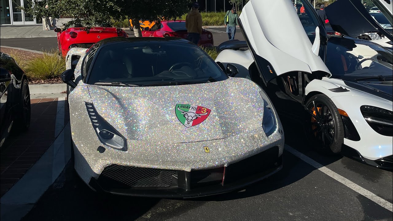 Ferrari 488 Wrapped in Swarovski Crystals STEALS THE SHOW 1 of 1 AT ...