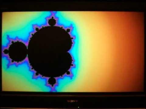 PS3 realtime Mandelbrot fractal zoomer - YouTube