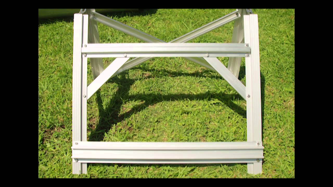 Assembly instructions of the Portable Solar Hot Water unit - YouTube