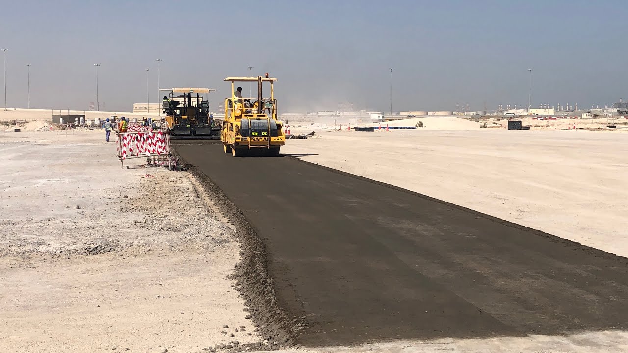 Cement Bond Material CBM5 laying - YouTube