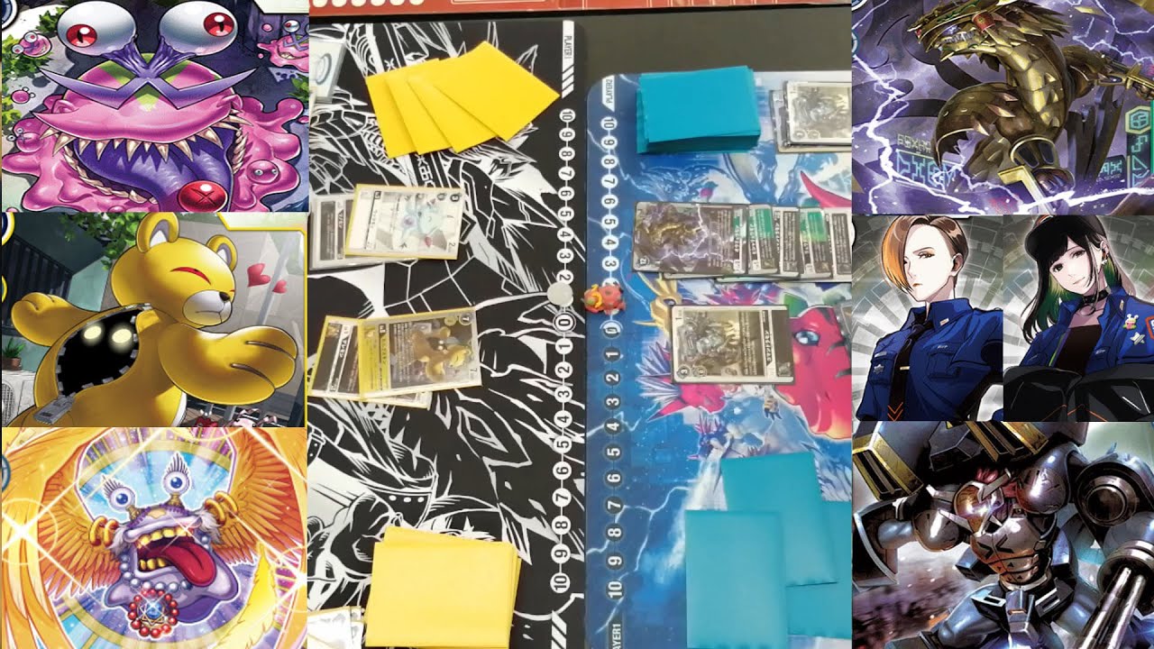 Digimon TCG -BT15- Numemon vs Digipolice - Exceed Apocalypse - YouTube