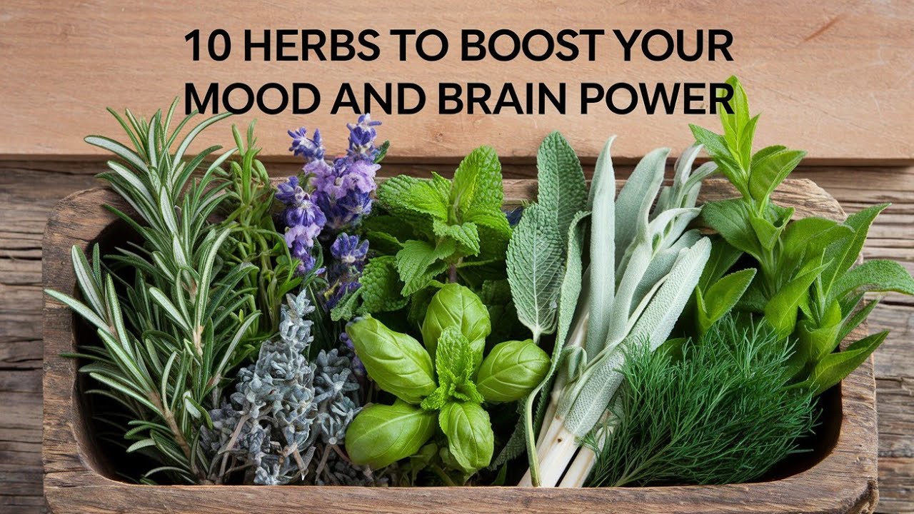 10 Herbs to Boost Your Mood and Brain Power - YouTube