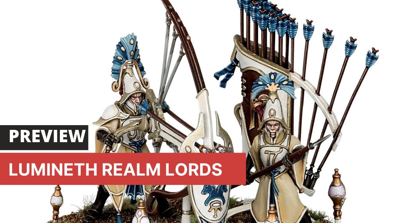 Lumineth Realm Lords Preview - Age of Sigmar - YouTube