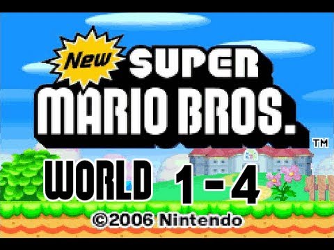 New Super Mario Bros. - World 1-4 - YouTube