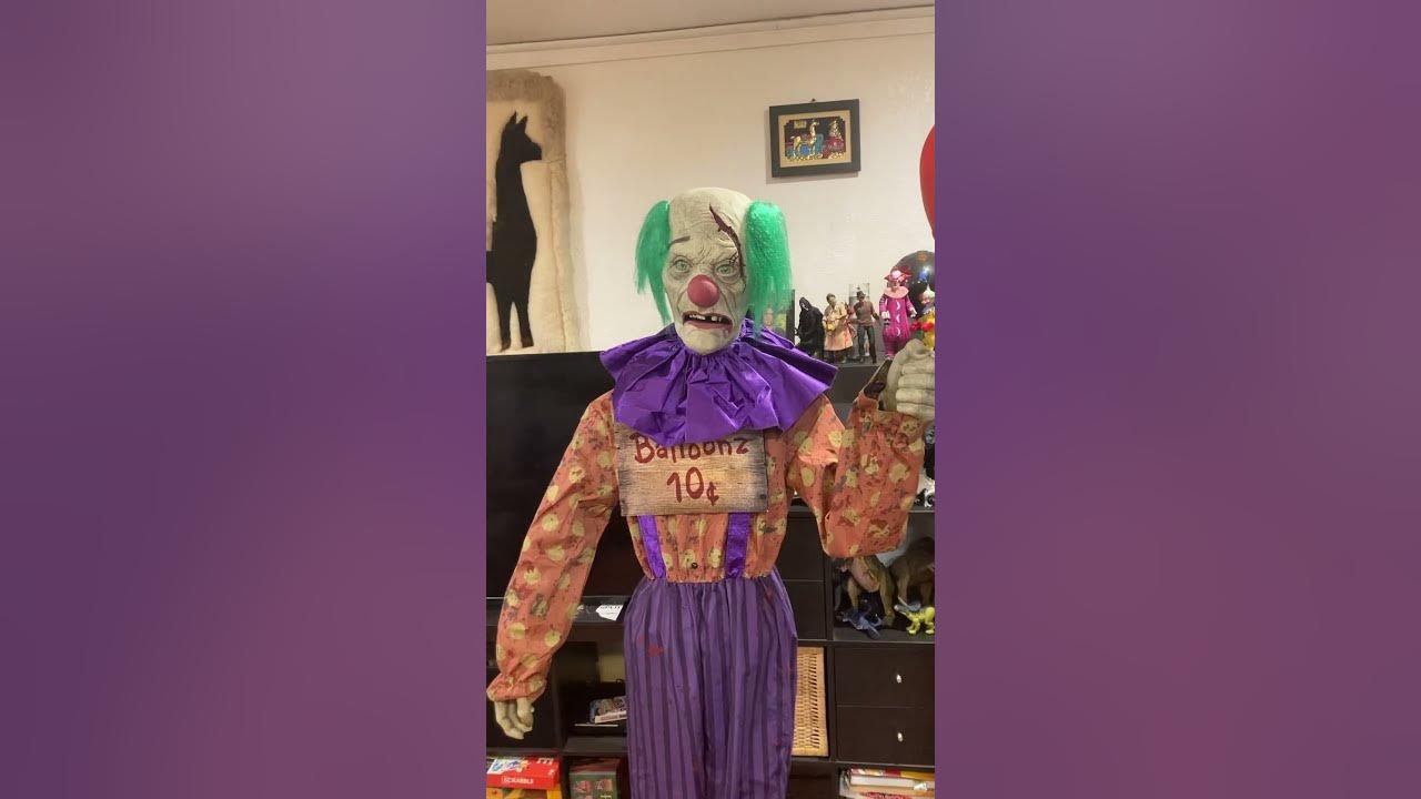 Spirit Halloween Heckles the Clown Demo! Full video on main channel - YouTube