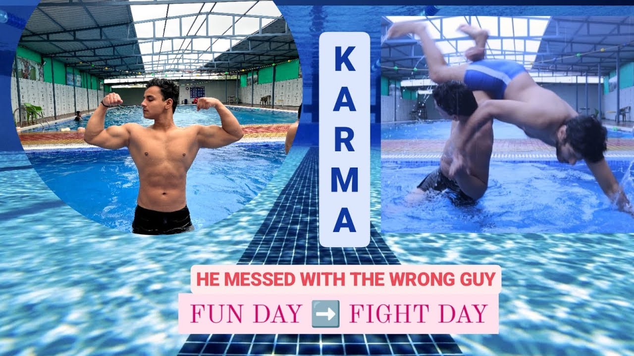 Epic Swimming Pool Battle & Hilarious Roast! 🔥 - YouTube