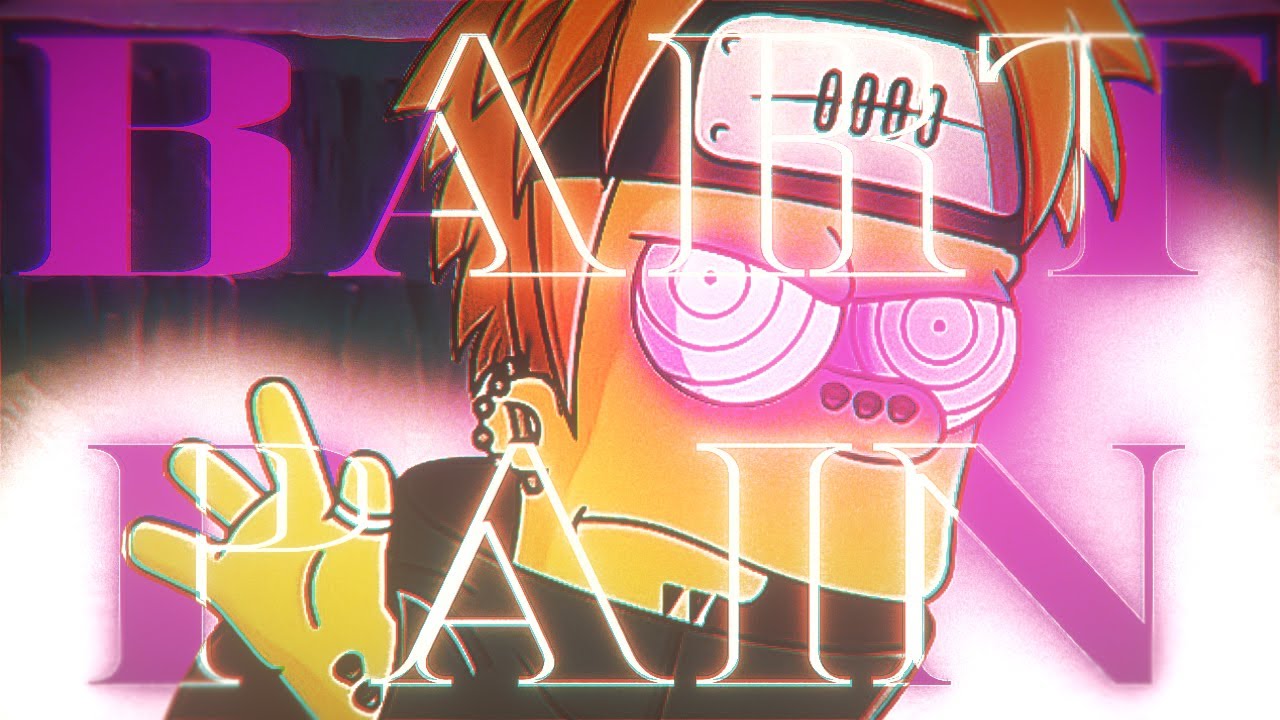 Bart Simpson as Pain from Naruto (Animation) - YouTube