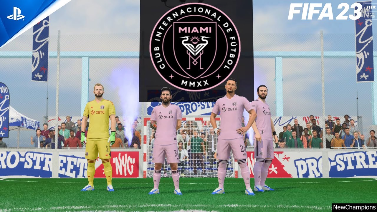 FIFA 23 - Inter Miami CF Vs. PSG | VOLTA FOOTBALL | PS5 - YouTube