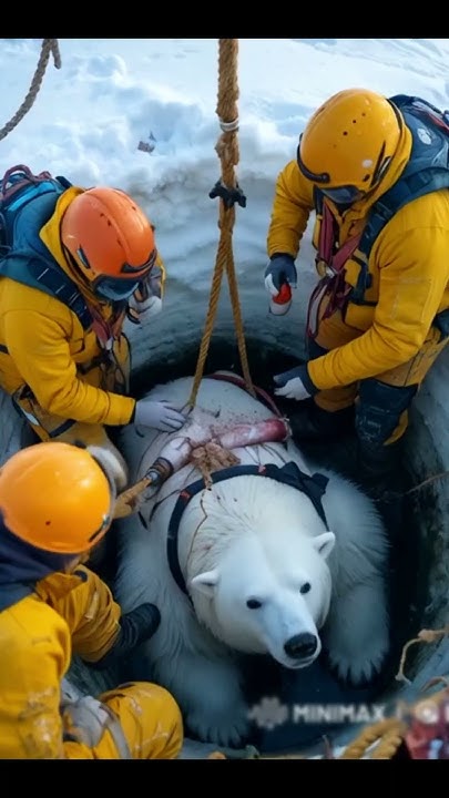 Polar Bear Rescue: A Heartwarming Tale of Survival in the Arctic - YouTube