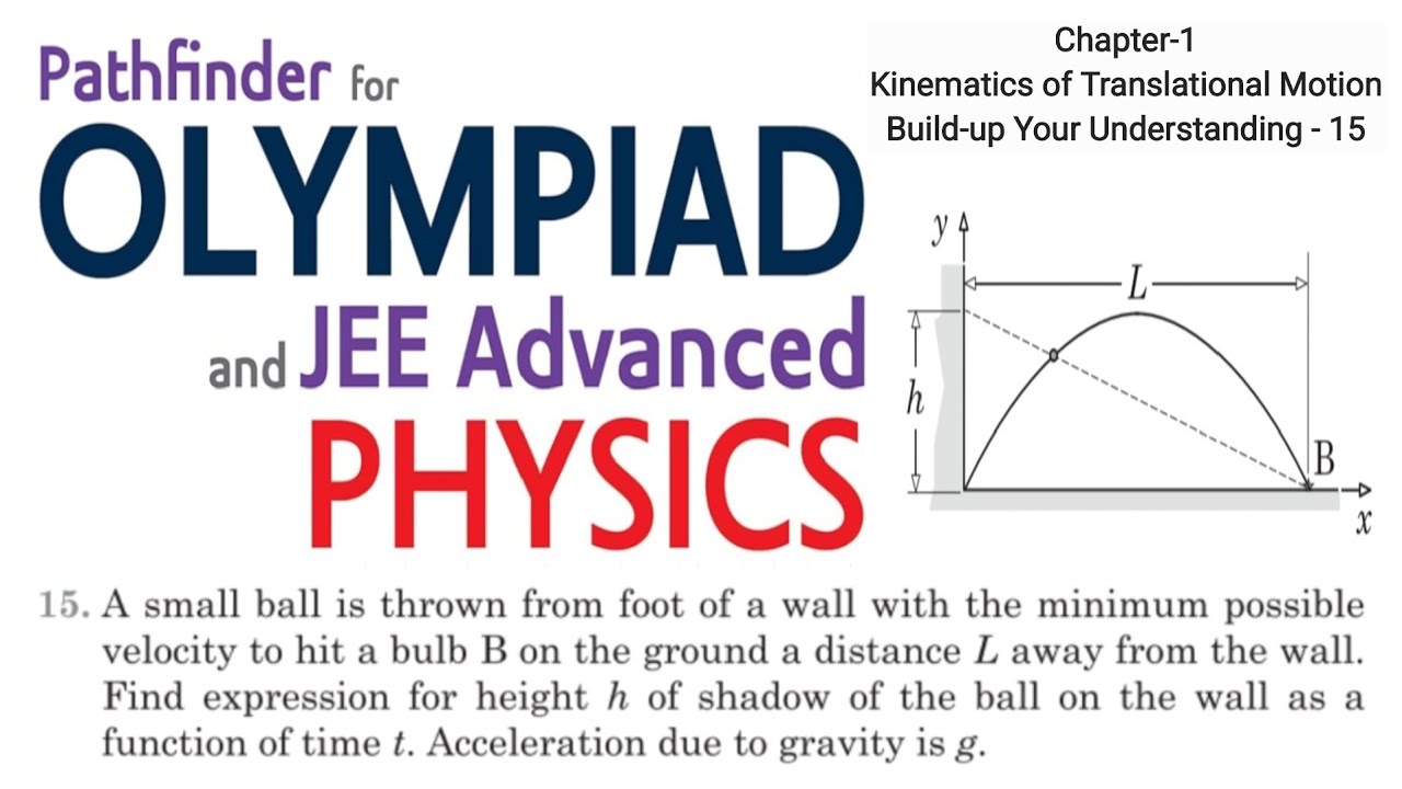 BYU-15 | Kinematics l Pathfinder l Solution | Physics l Olympiad | JEE ...