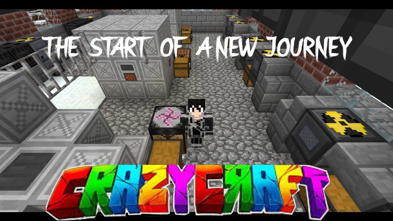 Crazy Craft 4.0 The Beginning Of A New Series Ep 1 - YouTube