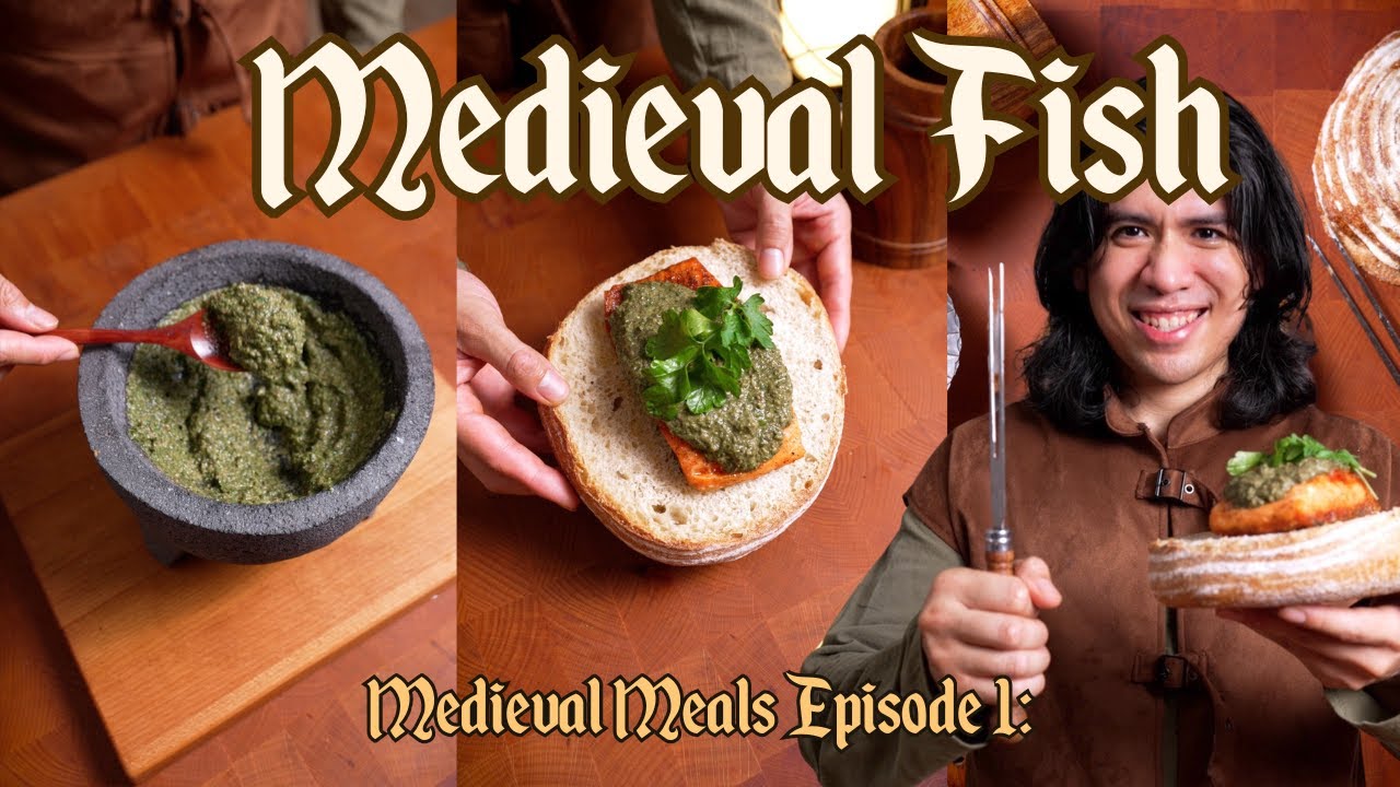 Medieval Fish & Green Sauce | Medieval Meals Ep: 1 - YouTube