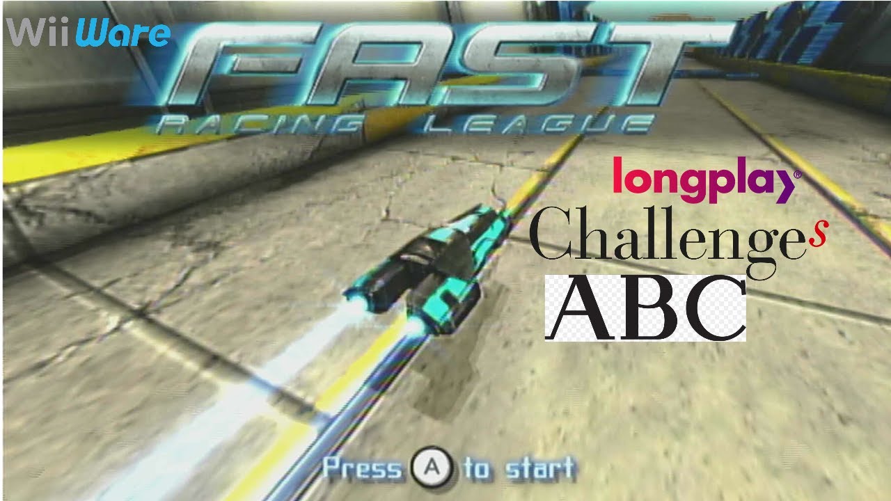 WIIWARE FAST RACING LEAGUE CALLENGES mode full gameplay Challenges A-B ...